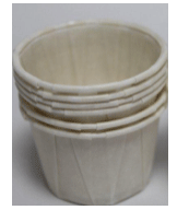 Waxed Paper Medicine Pot - 28ml (250). Healthcare