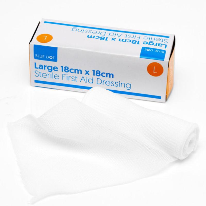 HSE Large Wound Dressing [18 x 18cm] (Sterile) (10). Healthcare