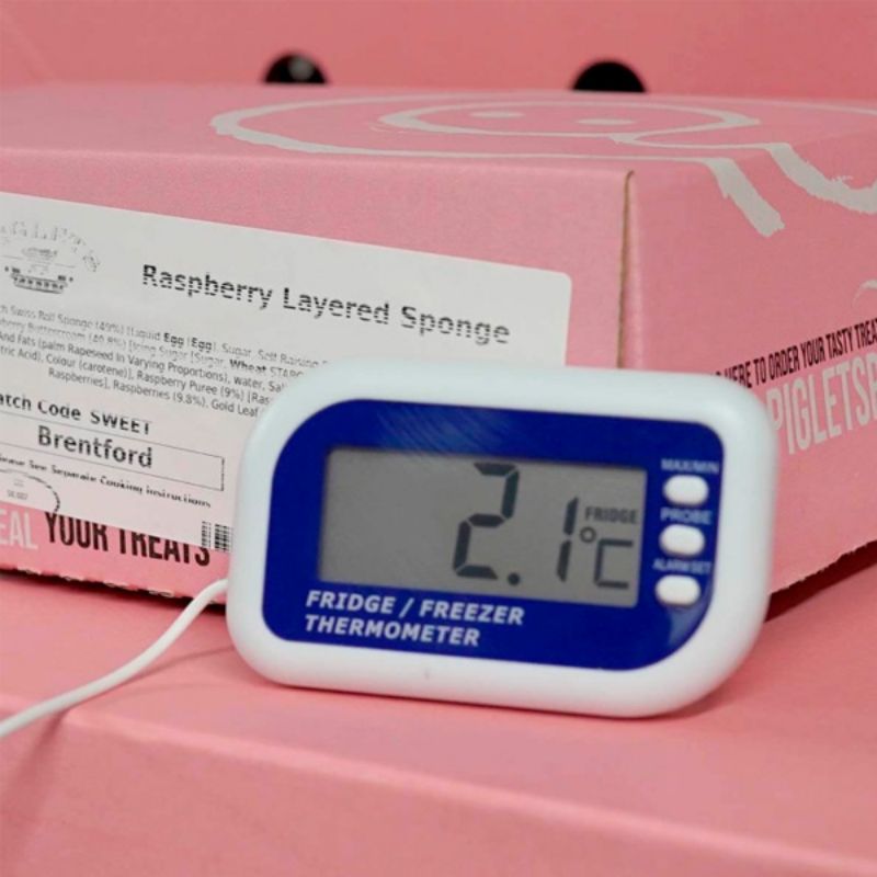Digital Min/Max Fridge Freezer Thermometer. Healthcare